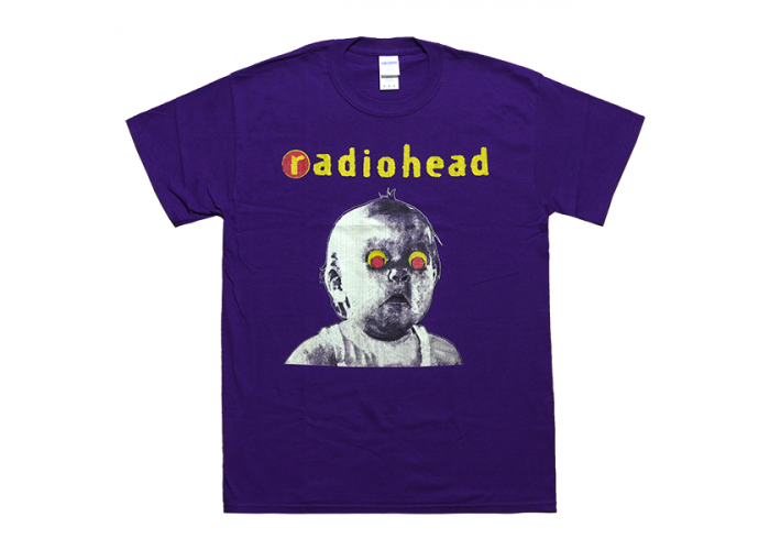 ビートボム | Radiohead（レディオヘッド）パブロ・ハニー 復刻ツアーTシャツ 両面プリント 紫