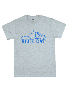 ビートボム | Blue Cat（ブルー・キャット） Records by Trojan スカ／ロックステディ ロゴ 音楽Tシャツ